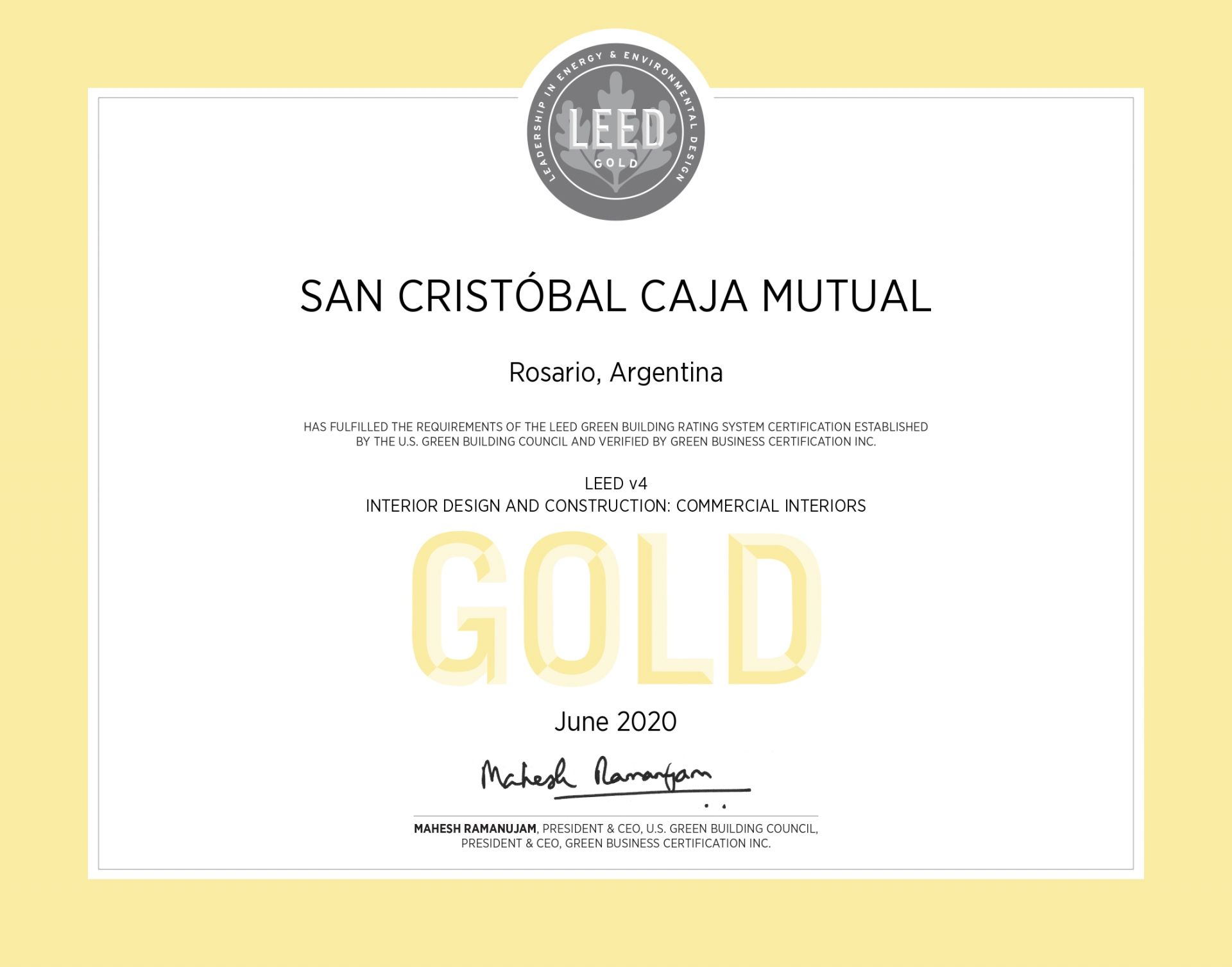 ESARQ | Estudio Swiecicki - Nueva certificación LEED GOLD para ESARQ